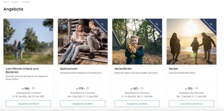 Roompot Angebote: So sichert ihr euch Rabatte & Last Minute!